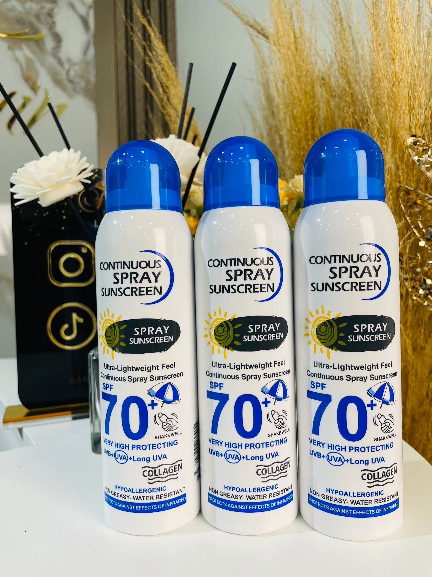 Spray Sunscreen spf 70+ – sochinicsskincare